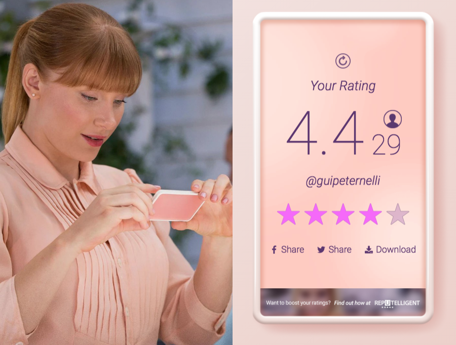 Nosedive: caída en picado.